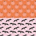 Halloween Magic Printable Digital Paper Set With Ghosts, Witch Hats ...