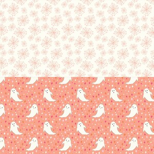 Halloween Magic Printable Digital Paper Set With Ghosts, Witch Hats ...