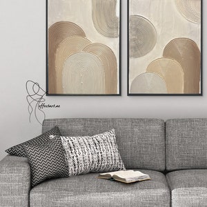 Beige Textured Arch Wall Art - Etsy