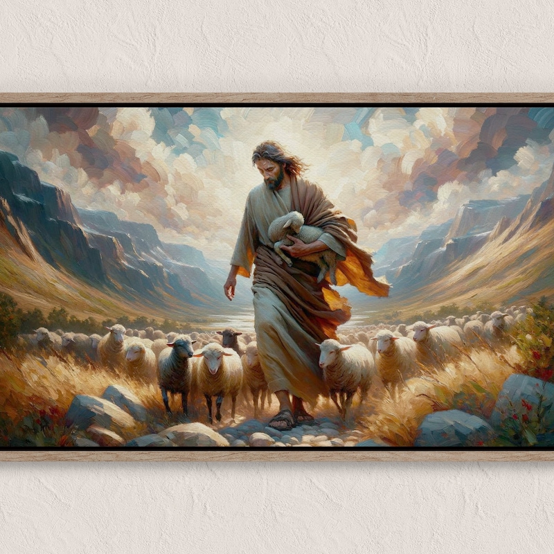 Framed Christian Art - Etsy