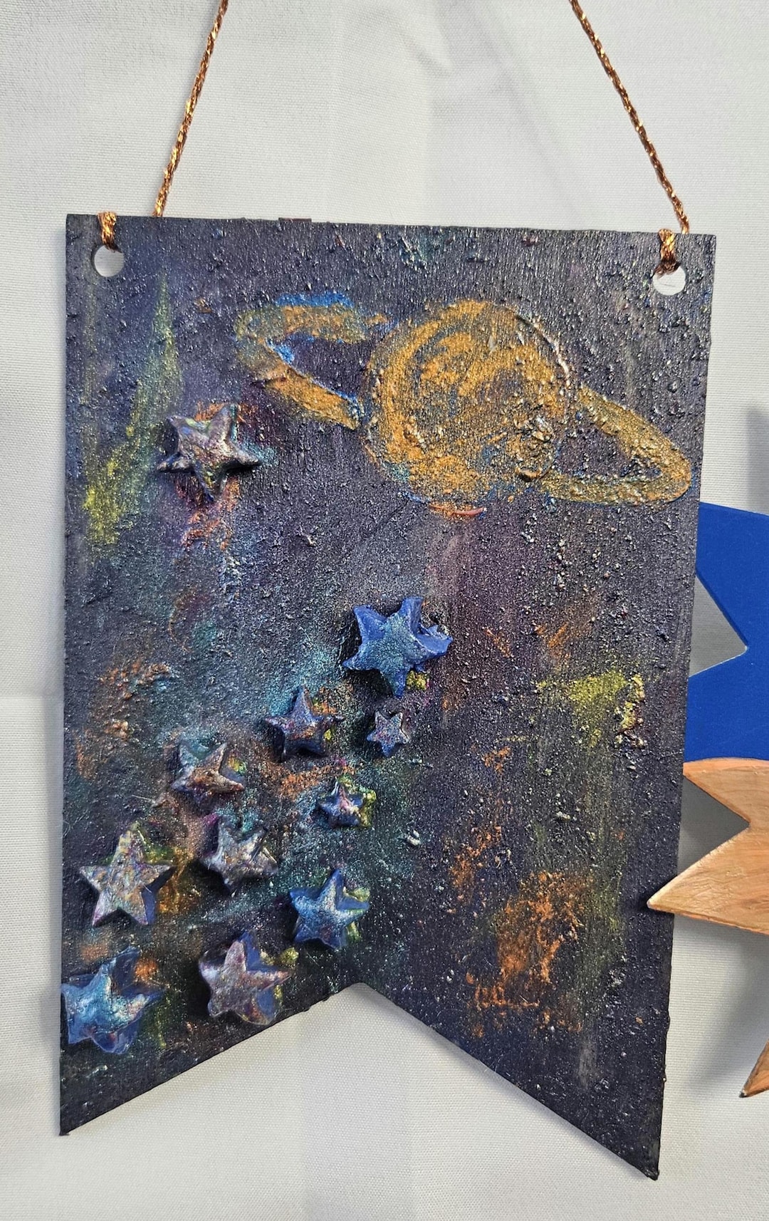 Space Themed Wall Hanging/planet/stars/sky/outerspace/home Decor/sign ...