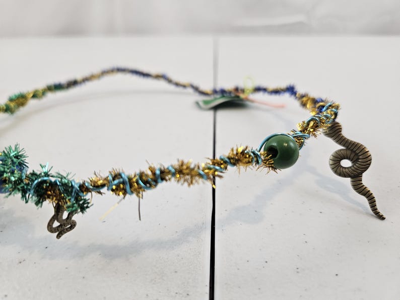 Snake Head Piece/stiara/cobra/snake Jewlery/crown/reptile Crown/unique ...