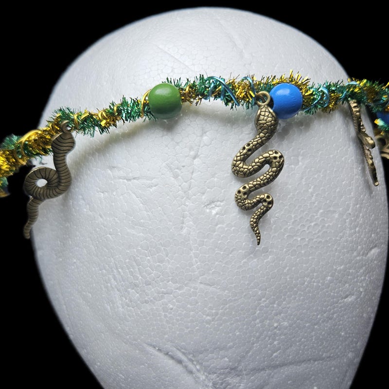 Snake Headpiece - Etsy