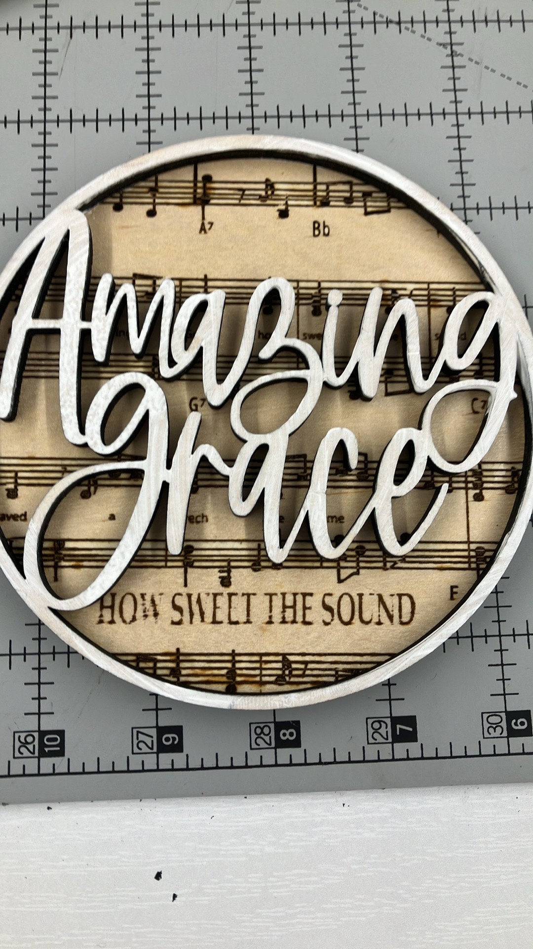 Amazing Grace Sign, Song Sign, - Etsy