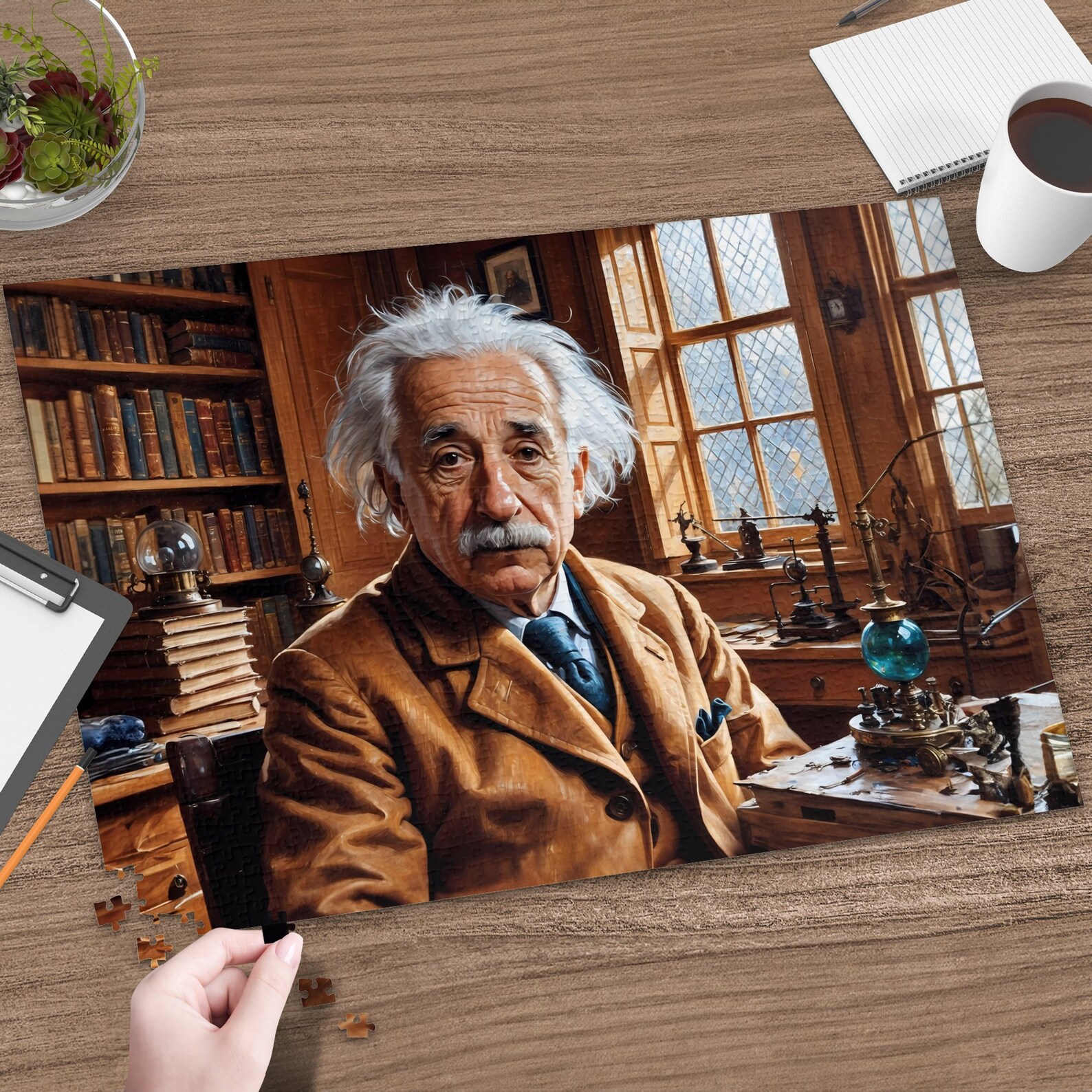 Albert Einstein Jigsaw Puzzle: Science STEM Gift - Etsy
