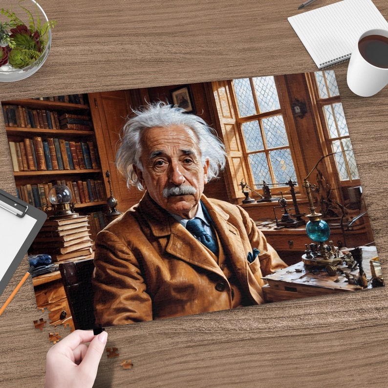 Albert Einstein Jigsaw Puzzle: Science STEM Gift - Etsy