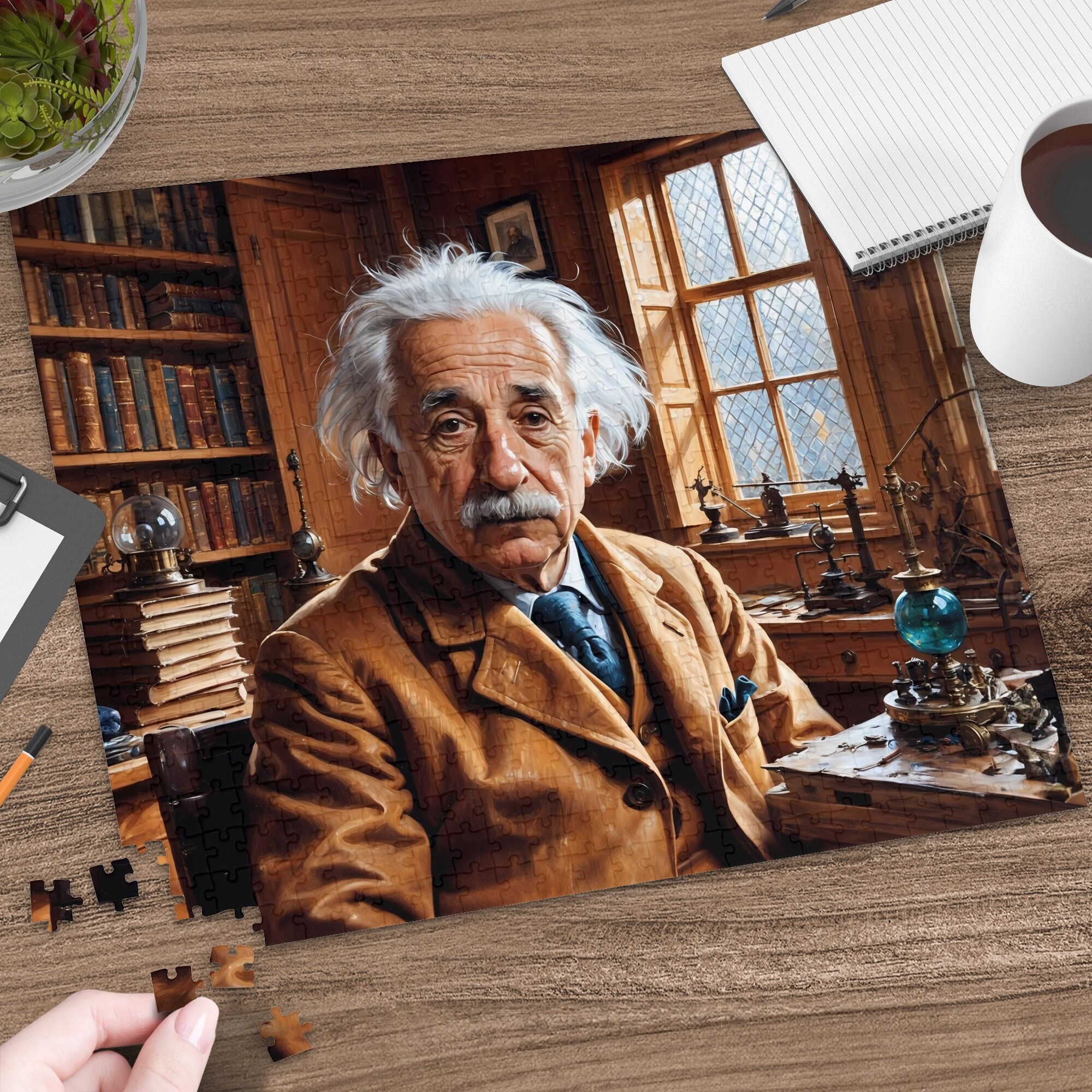 Albert Einstein Jigsaw Puzzle: Science STEM Gift - Etsy