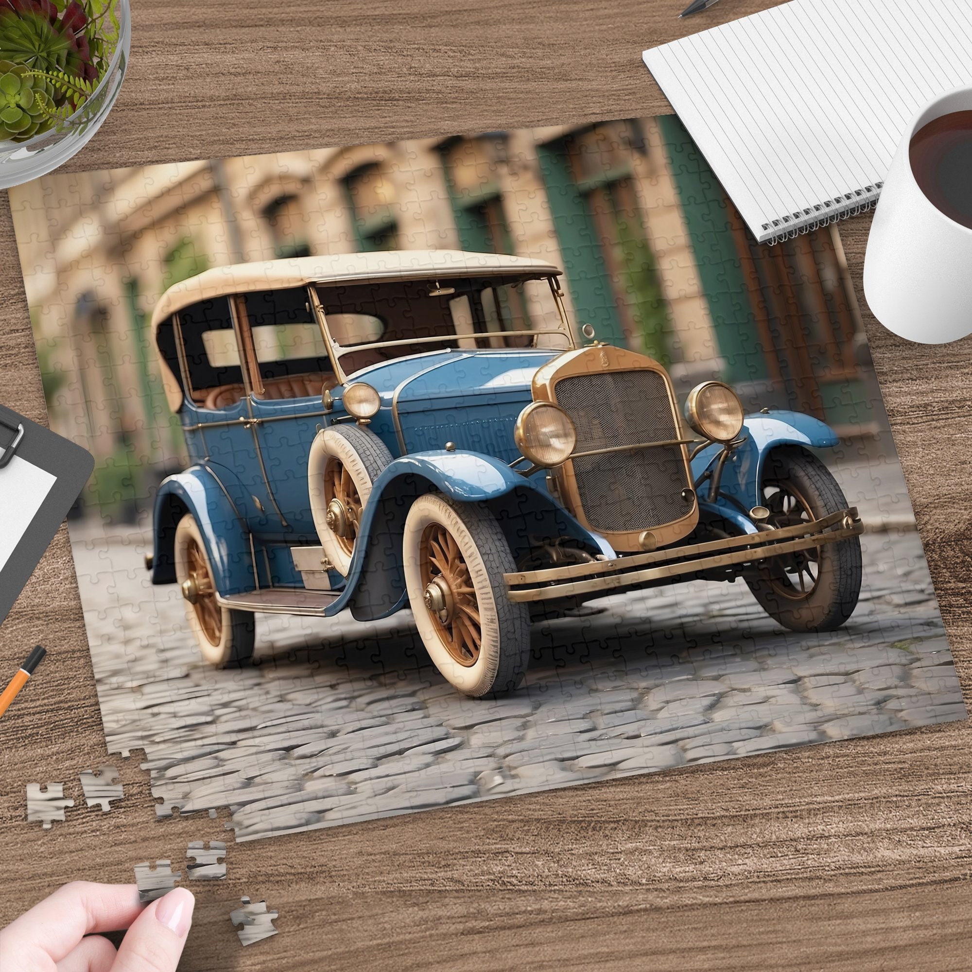 Vintage Car Jigsaw Puzzle: Classic Automobile Collector's Edition - Etsy