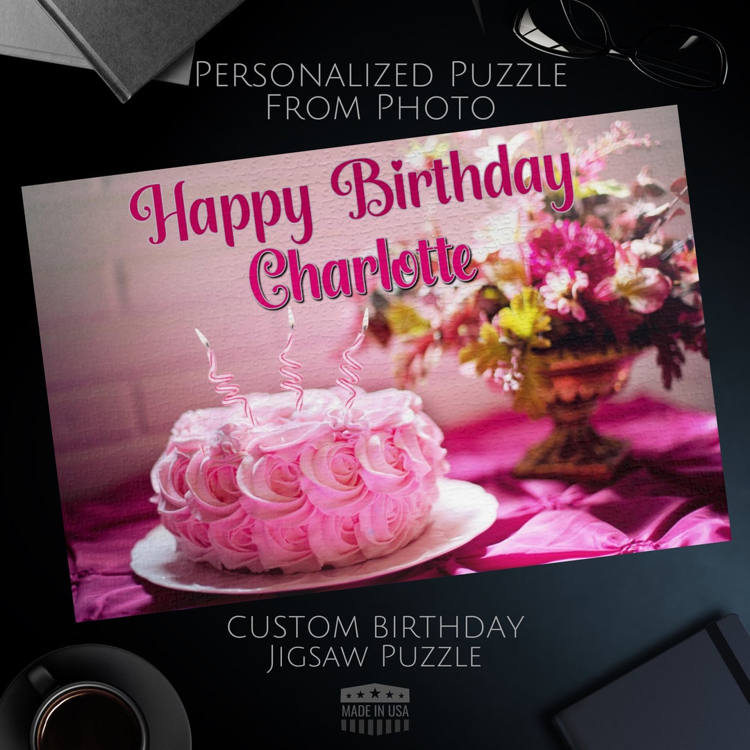 Personalized Birthday Photo Jigsaw Puzzle, Custom Keepsake - Etsy