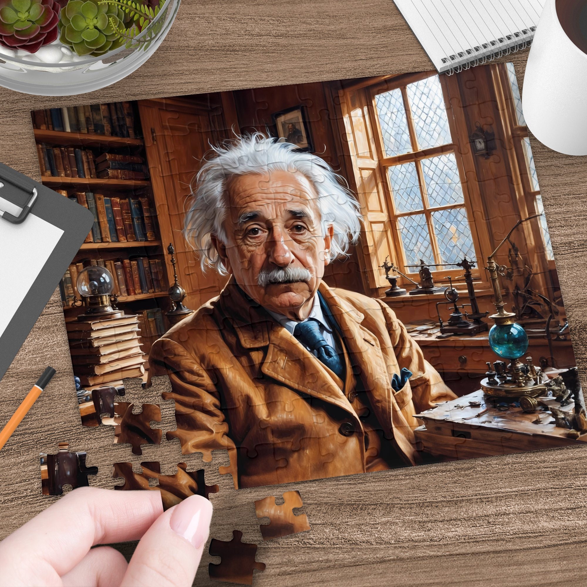 Albert Einstein Jigsaw Puzzle: Science STEM Gift - Etsy