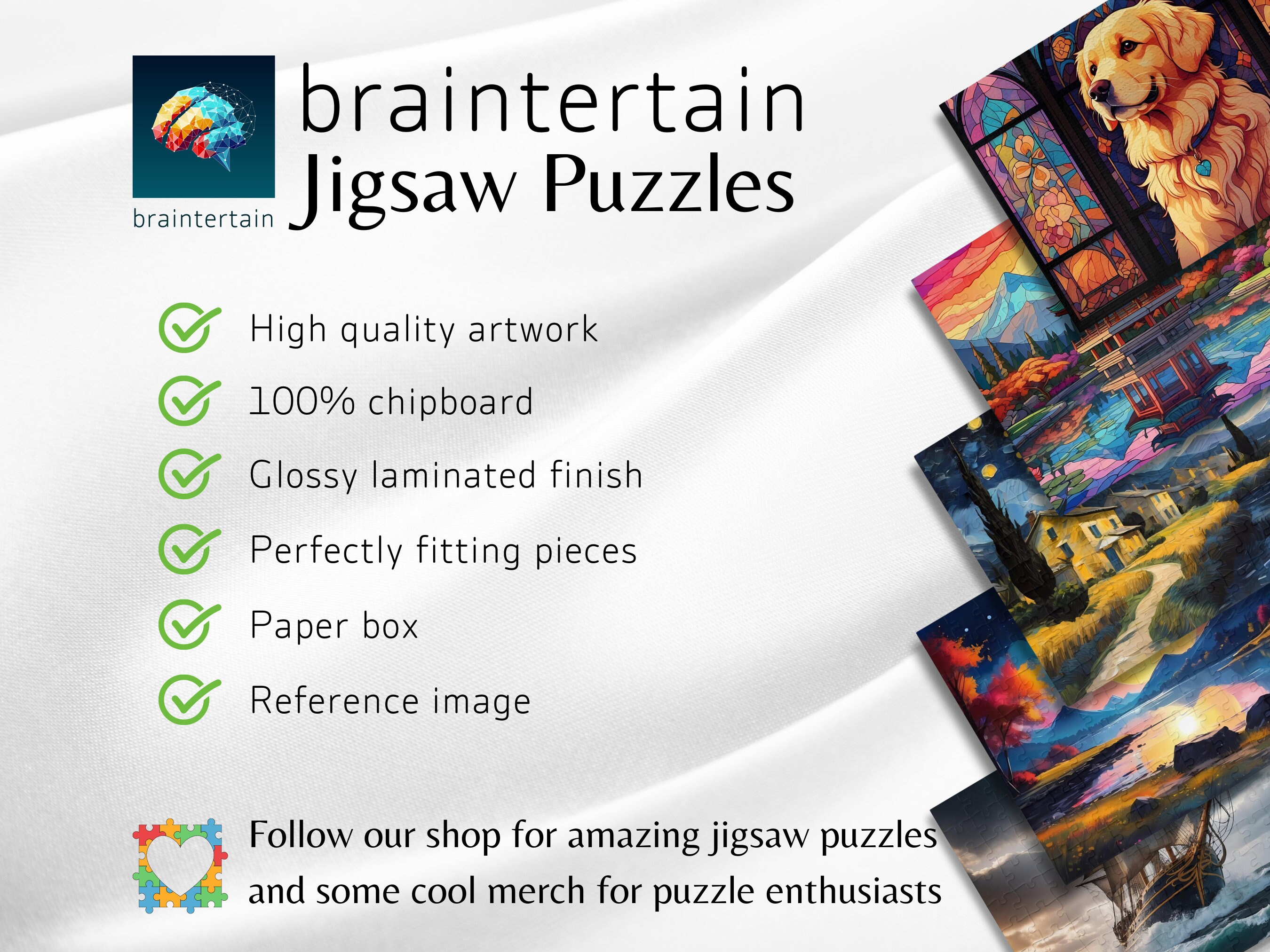 Colorful Tiger Jigsaw Puzzle: Vibrant Jungle Wildlife Art - Etsy