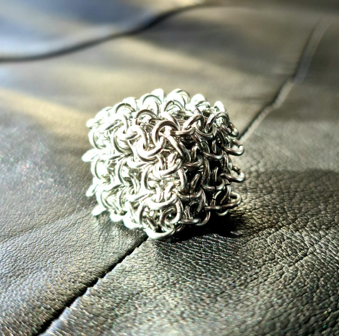 Chainmail Jelly Cube by Prince-s - Etsy