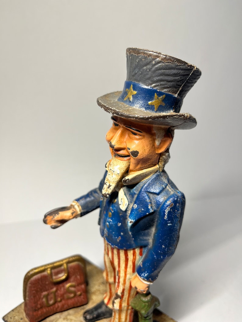 1886 Original Uncle Sam Coin Bank - Etsy