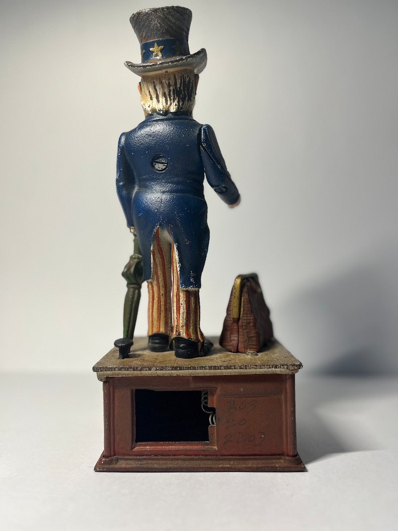 1886 Original Uncle Sam Coin Bank - Etsy