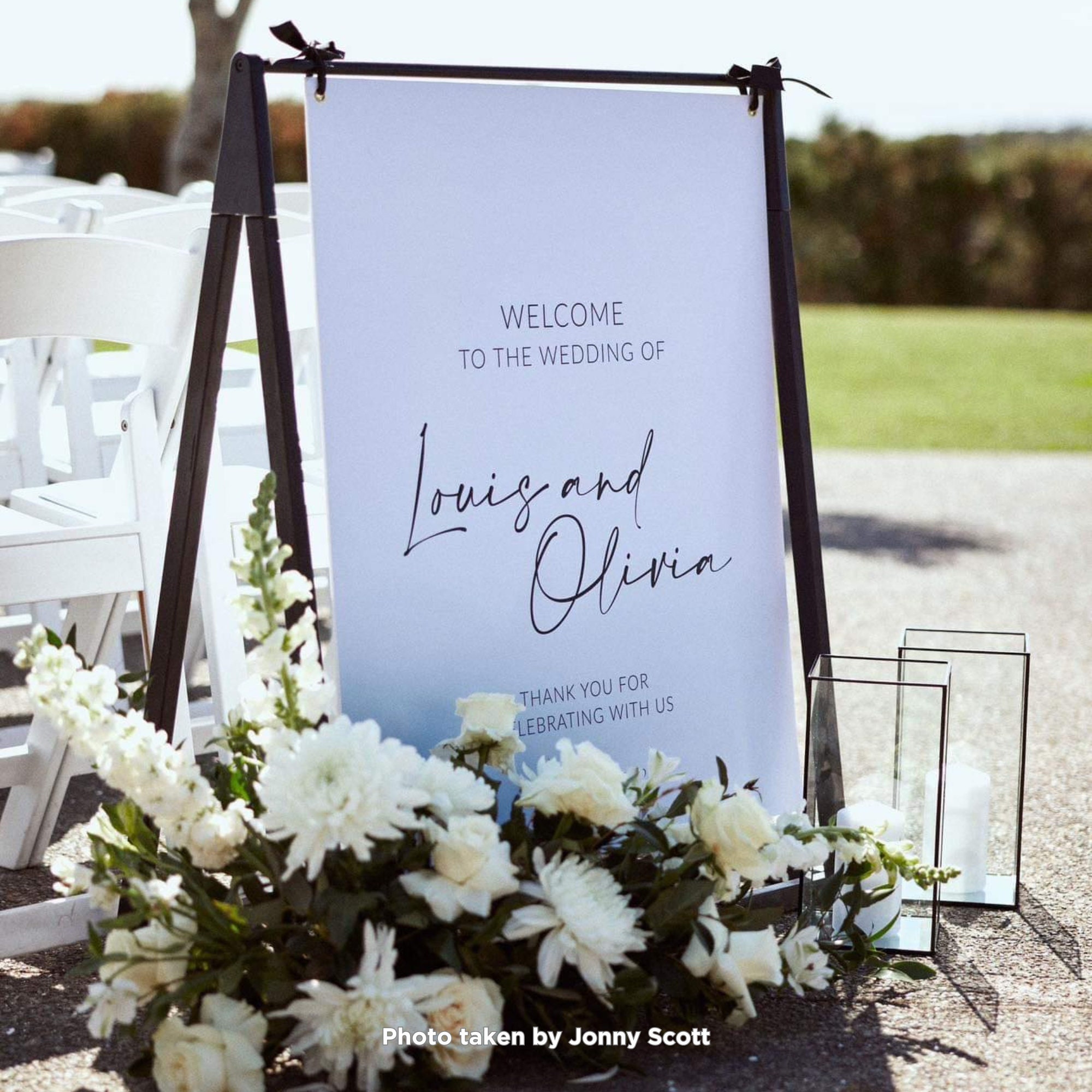 OLIVIA Modern Elegant Wedding Bundle, Printable Wedding Signs Download ...