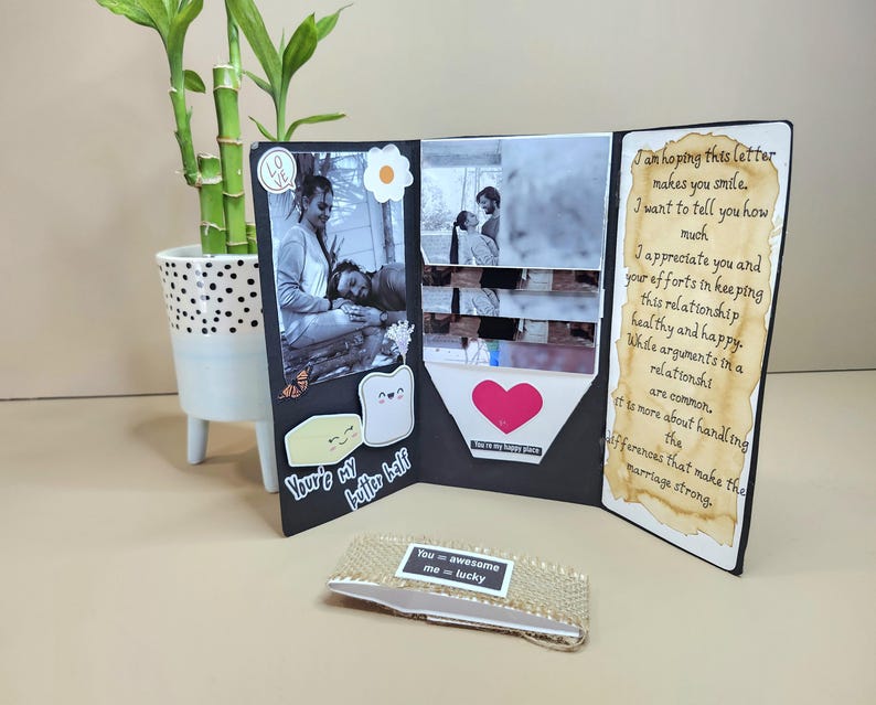 Personalized Greeting Cards Custom Photo Insert Handcrafted Design for ...