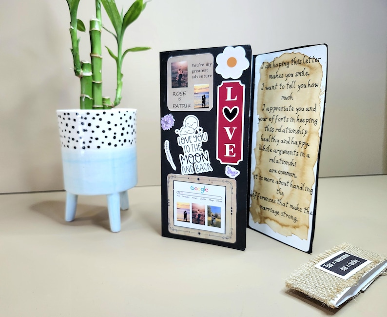 Personalized Greeting Cards Custom Photo Insert Handcrafted Design for ...