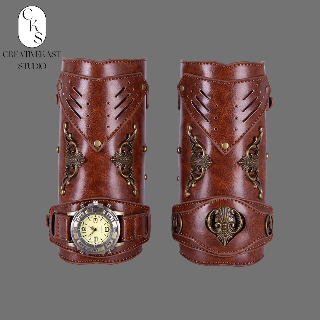 Medieval Wrist Braces,men's Medieval Bracers,viking Bracers,sca,larp ...