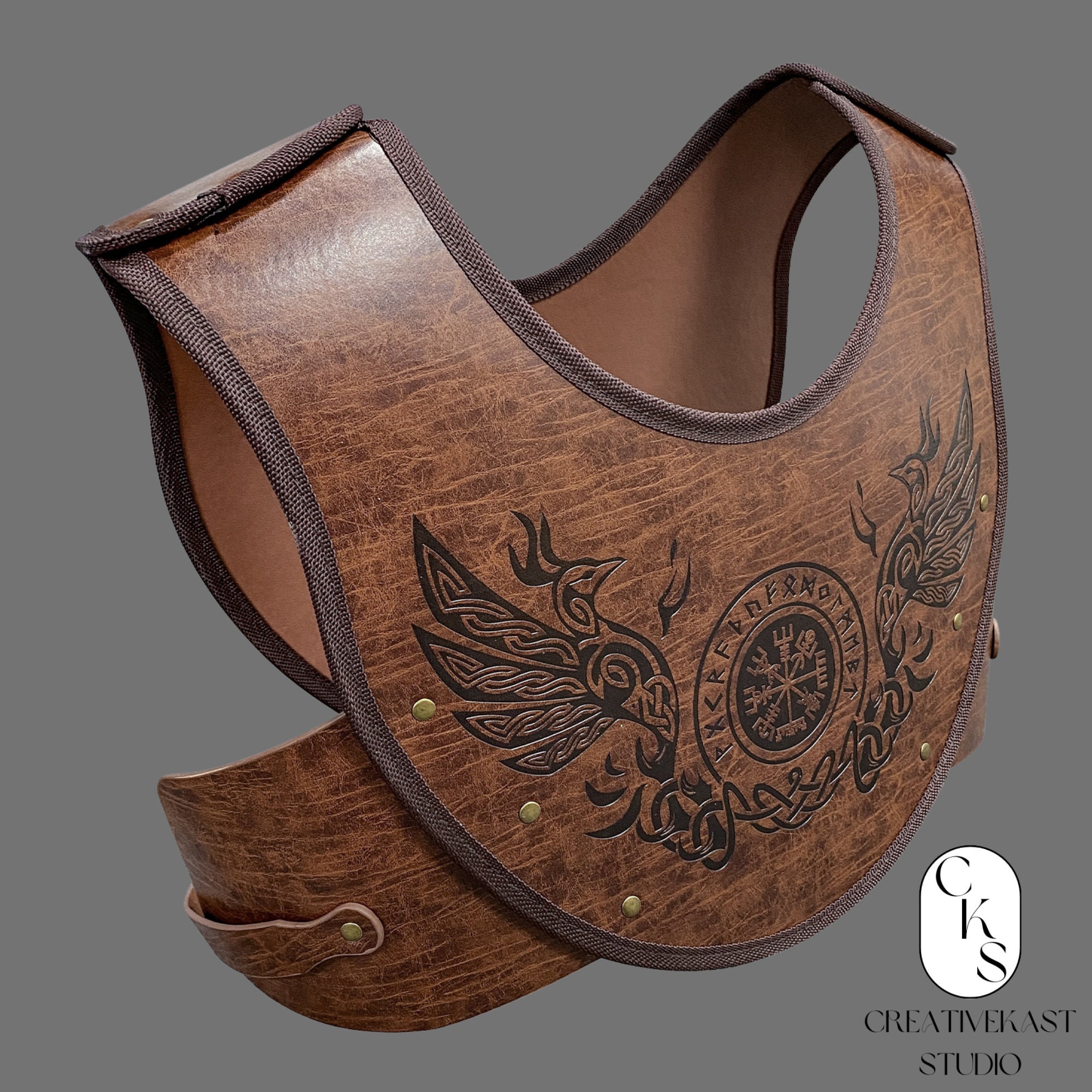 Men's Medieval , Brown Armor ,sca,larp,larp Cosplay Clothes,leather ...