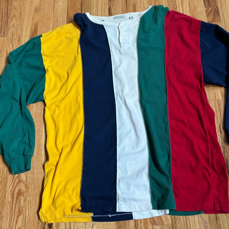 90s Color Block - Etsy UK