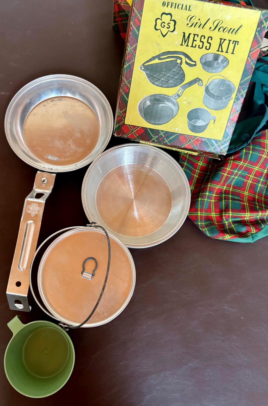 Official 1960s Girl Scout Mess Kit - Etsy
