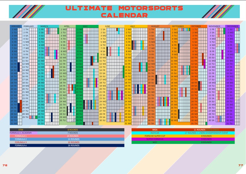 2024 INDYCAR Season Fan Journal - Etsy