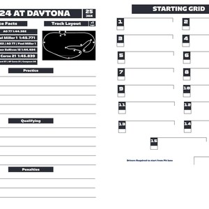 Endurance Racing WEC / IMSA Journal Pack - Etsy