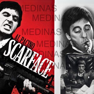 Scarface, Scarface Png - Etsy