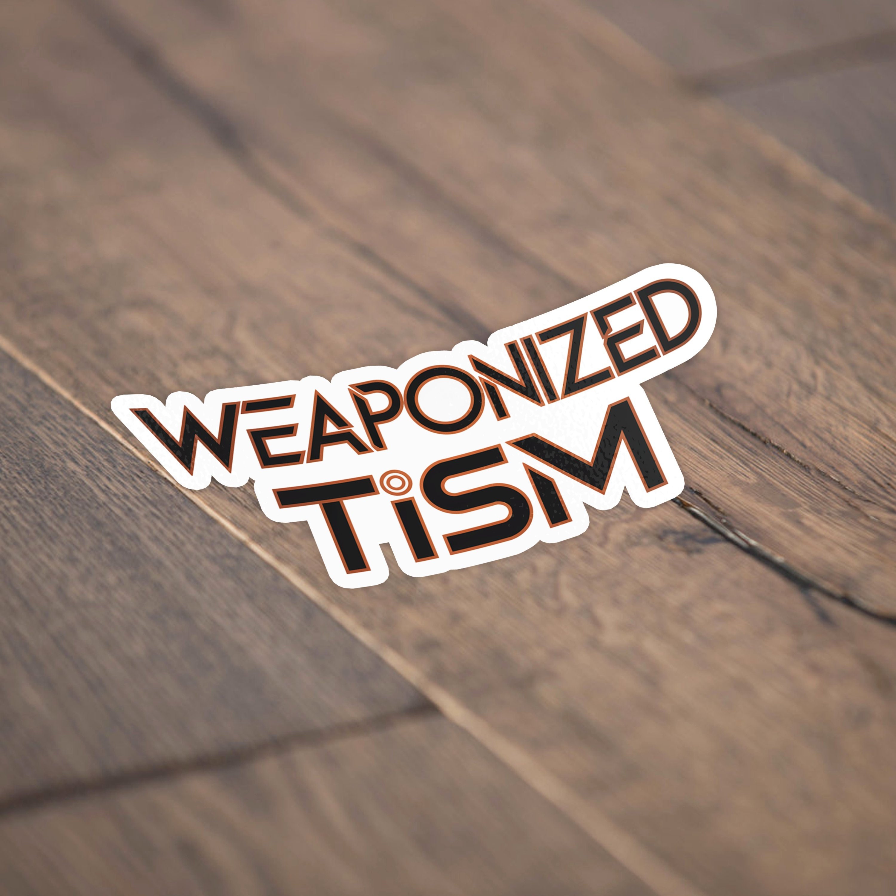 Weaponized Tism Sticker, Funny Autism Awareness Sticker, Autism ...