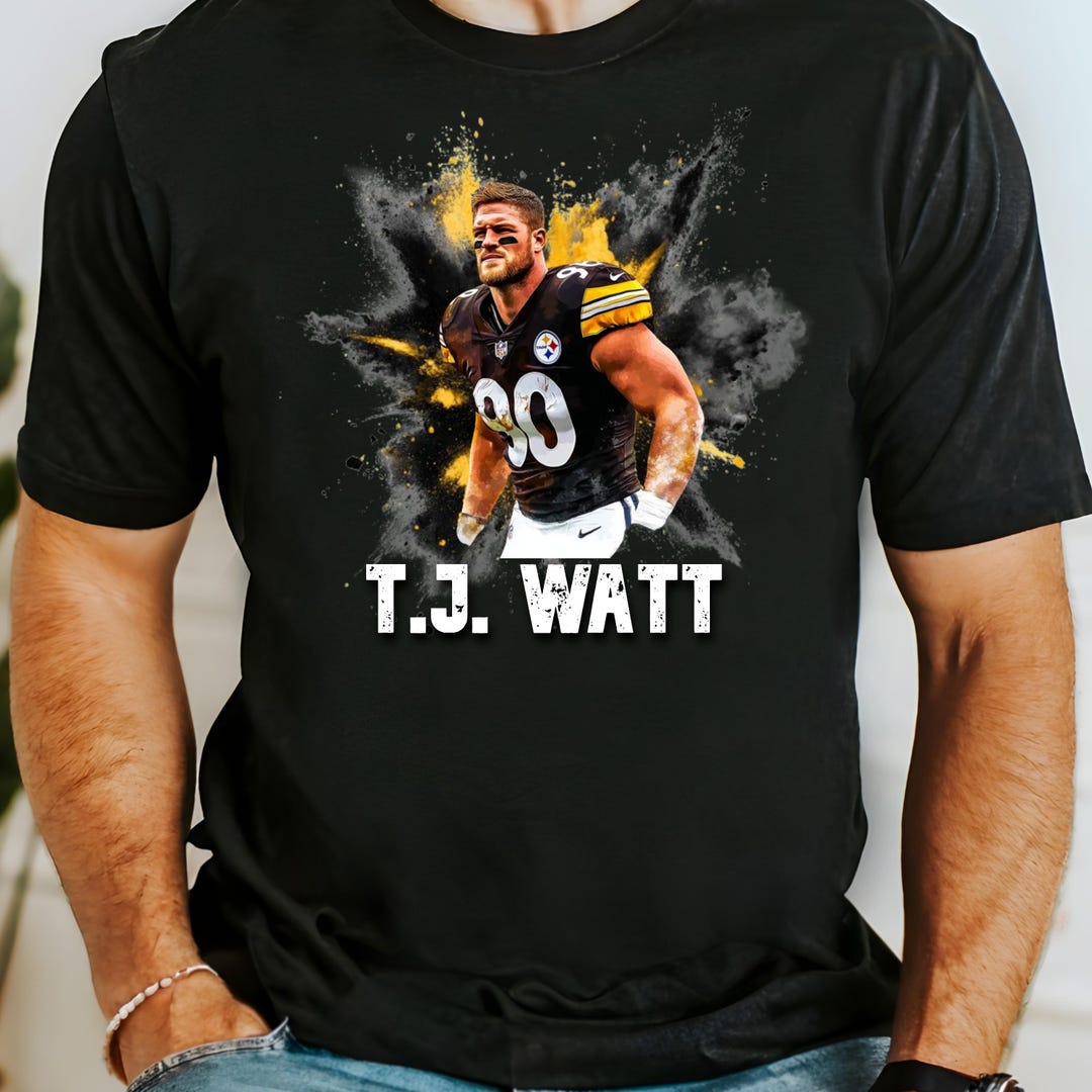 T.J. Watt Unisex T-shirt, Shirt for Pittsburgh Steelers Fan, Gift for ...