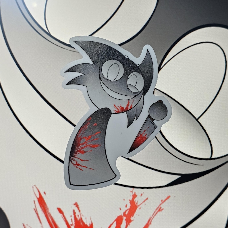 Wenda Sprunki Vinyl Sticker: Bombproof Die Cut (2.5") - Etsy