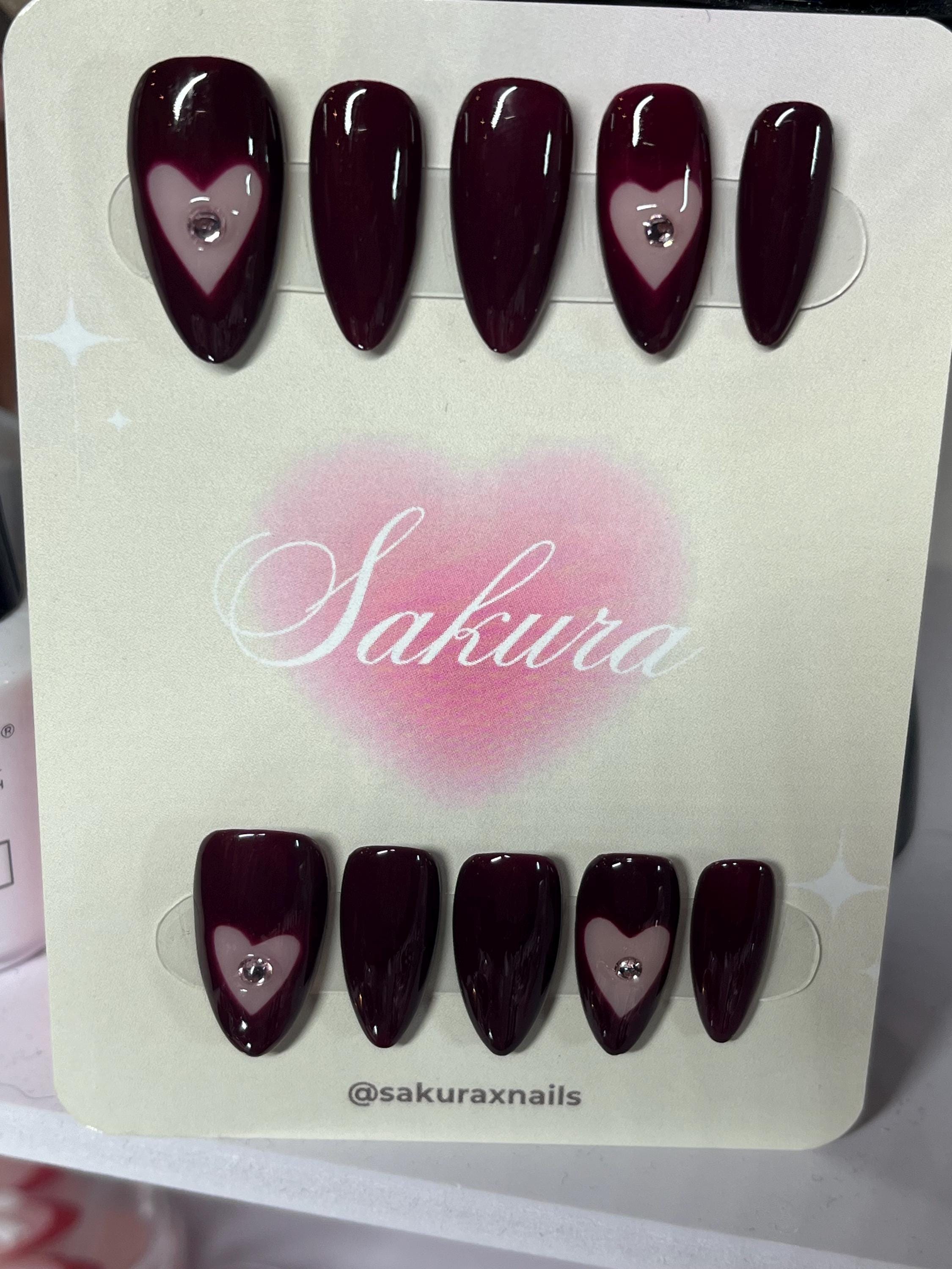 Cassie Euphoria Press on Nails Set - Etsy