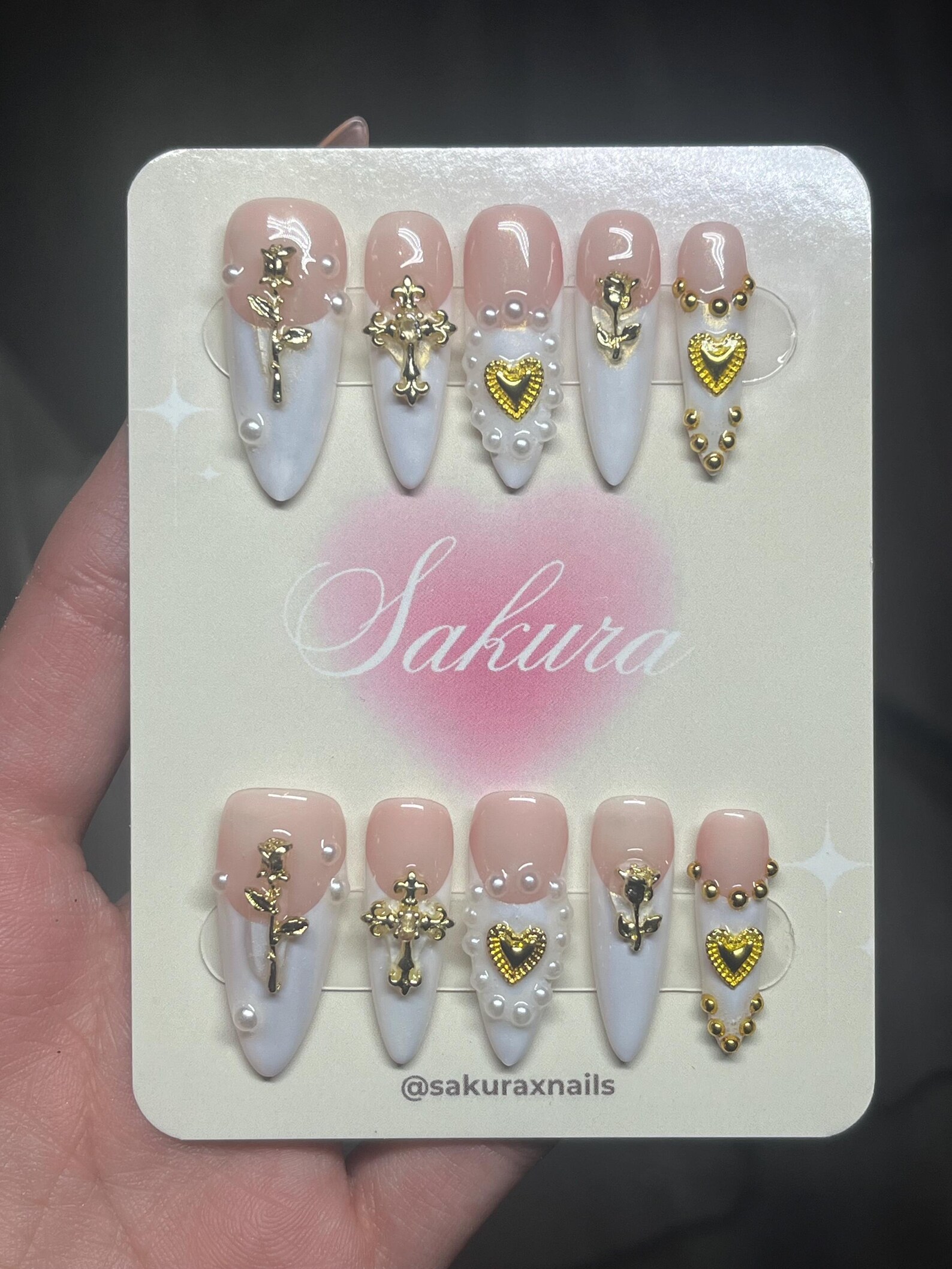 House of Capulet Press on Nails Set - Etsy