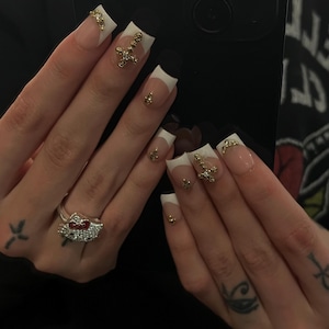 Dear God Tate Mcrae Inspired Mini Mani Press on Nails Set - Etsy