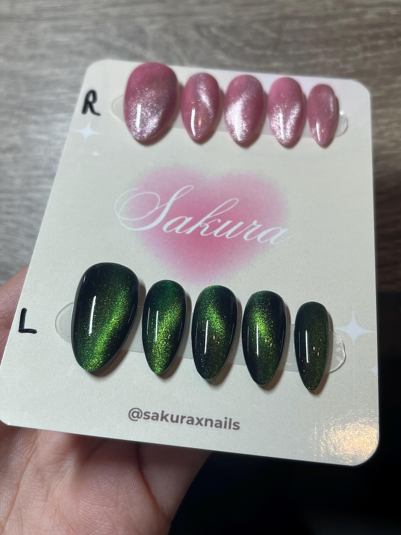 Wicked Elphaba and Glinda Press on Nails Set - Etsy