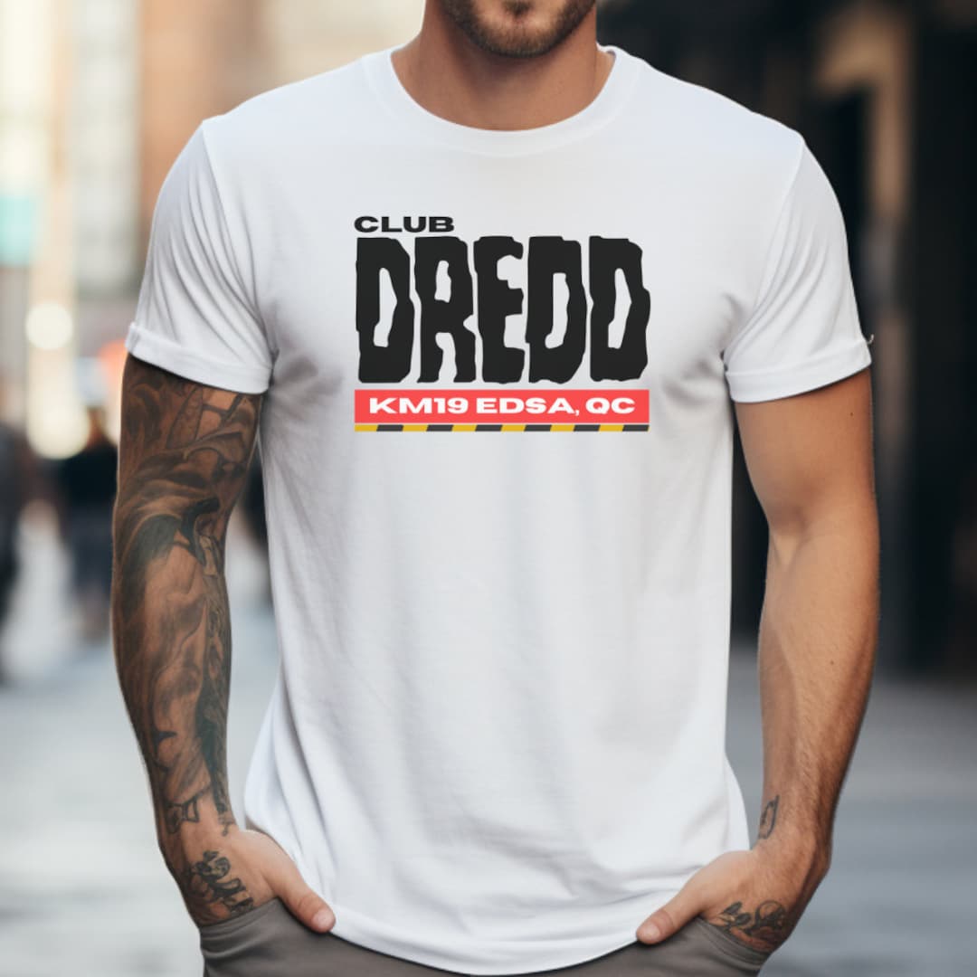 Club Dredd Tshirt 90's Filipino Rock Themed Shirt - Etsy