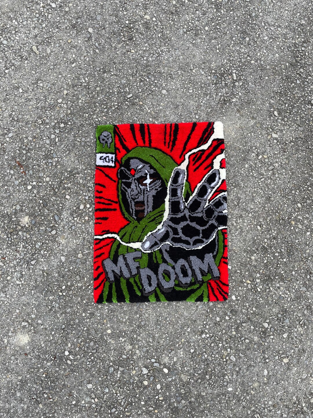 MF DOOM Rug Handtufted - Etsy