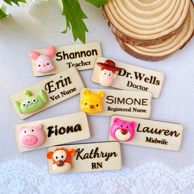 Name Badge - Etsy