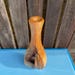 Wood Dry Vase With Hole From Log Pine Tree Woodturning Art Decoration ...