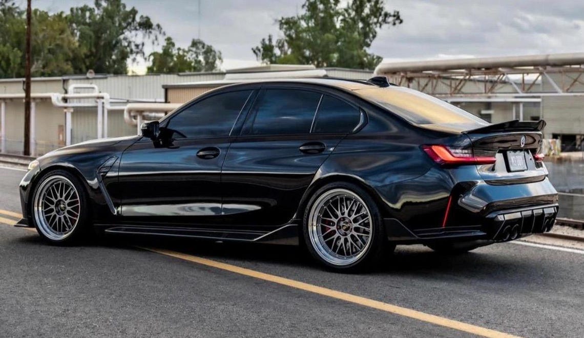 BMW G80 G82 M3 M4 M Performance Style Carbon Fiber Body Kit - Etsy
