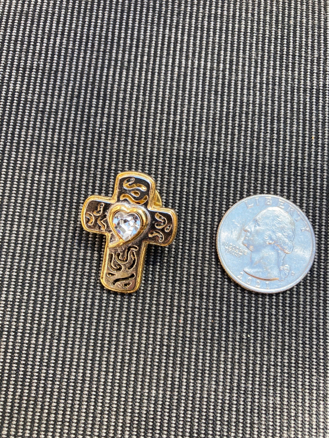 Cross Pin, Cross Brooch , Vintage Cross Pin, Vintage Brooch, Cross Pin ...