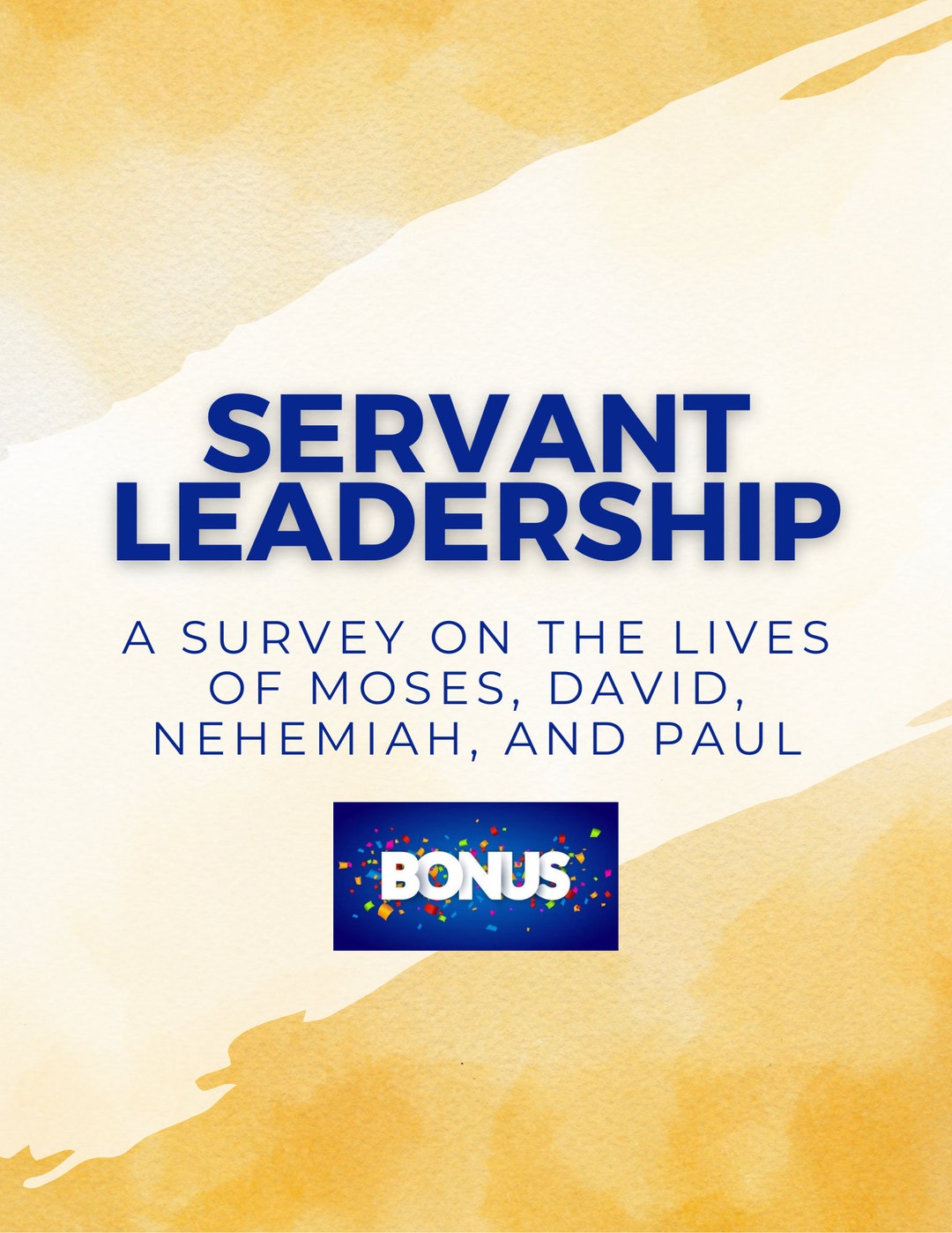Servant Leadership Bonus Edition - Etsy