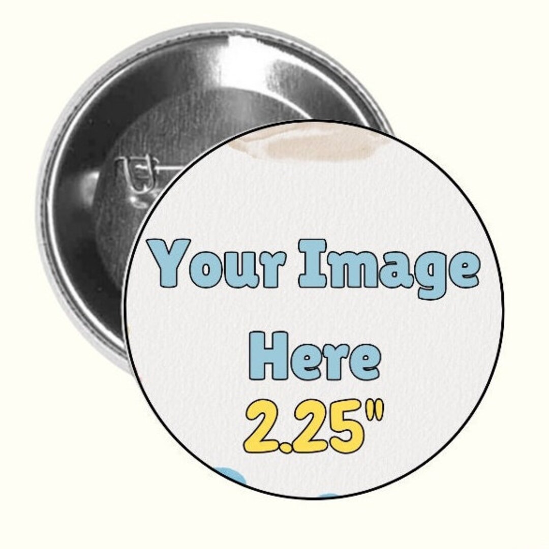 Design Your Look: Customizable 2.25-inch Round Buttons - Personalize ...