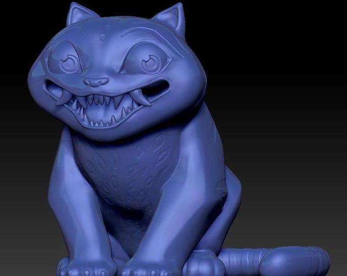 Derpy Tiger 3d Vtuber Model - Ready to Use - Multiple Colors - VRM ...