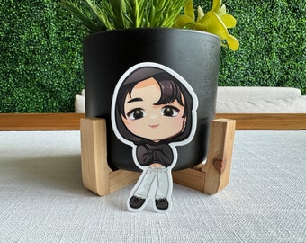 BTS Jungkook Cute Chibi Calvin Klein ARMY Sticker K-pop Decal Water ...