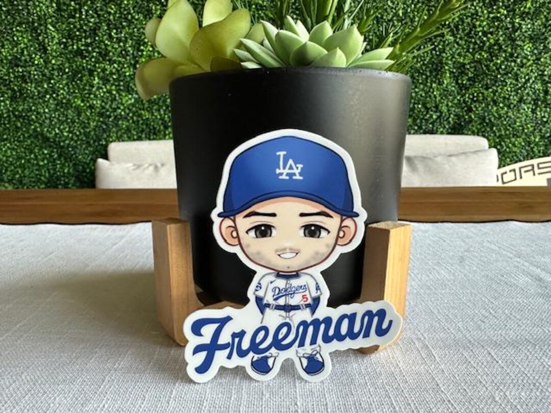 Freddie Freeman Sticker Chibi Los Angeles Dodgers 5 Water Proof - Etsy