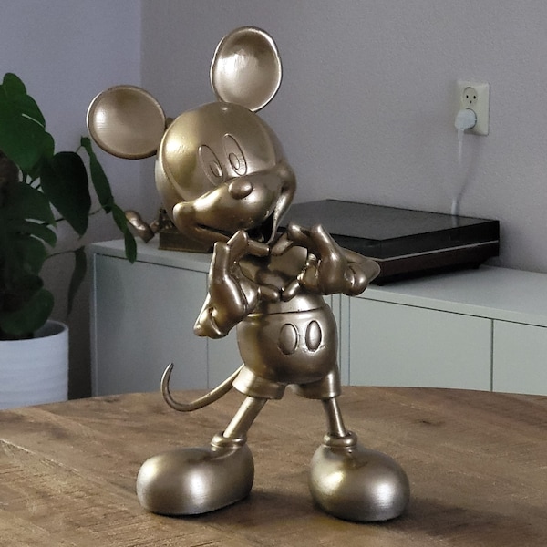 Mickey and Minnie Mouse Garden Statues - Etsy