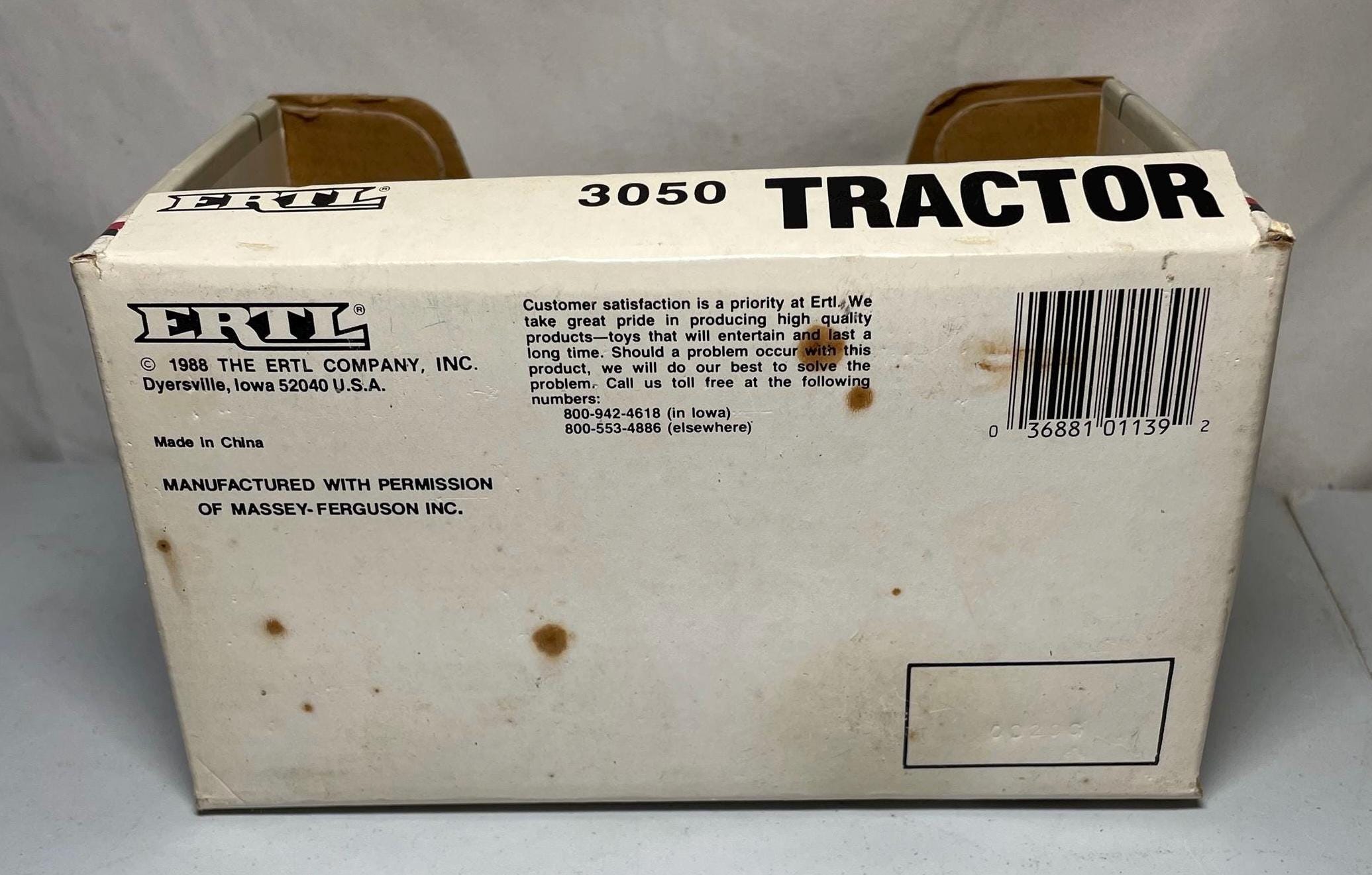 Ertl Massey Ferguson 3050 Tractor 1/32 Diecast - Etsy