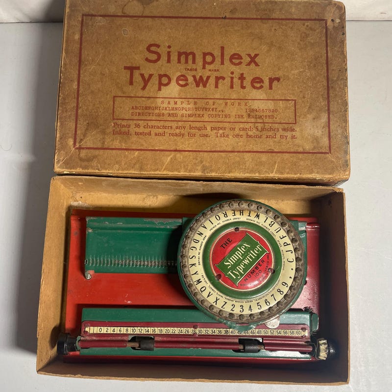 1920s Typewriter - Etsy