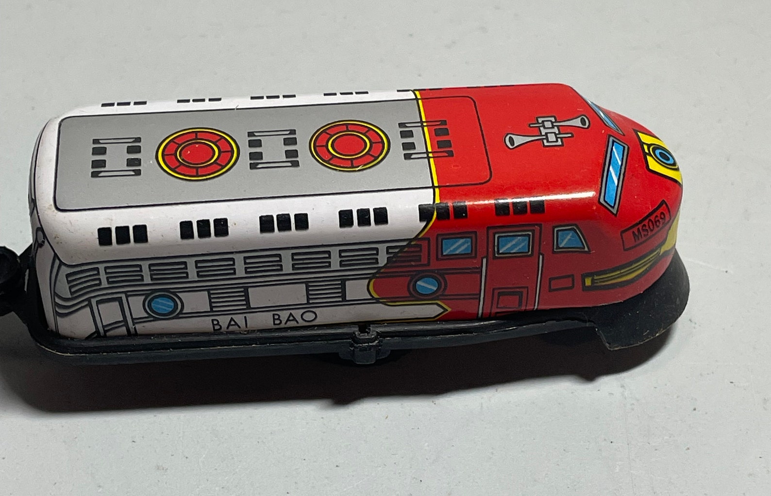 Vintage Wind-up Express Train Toy Bai Bao - Etsy